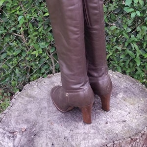Sz 9 M Vintage Riding Boots From the 80s by Cobbies/ Genuine Leather ...