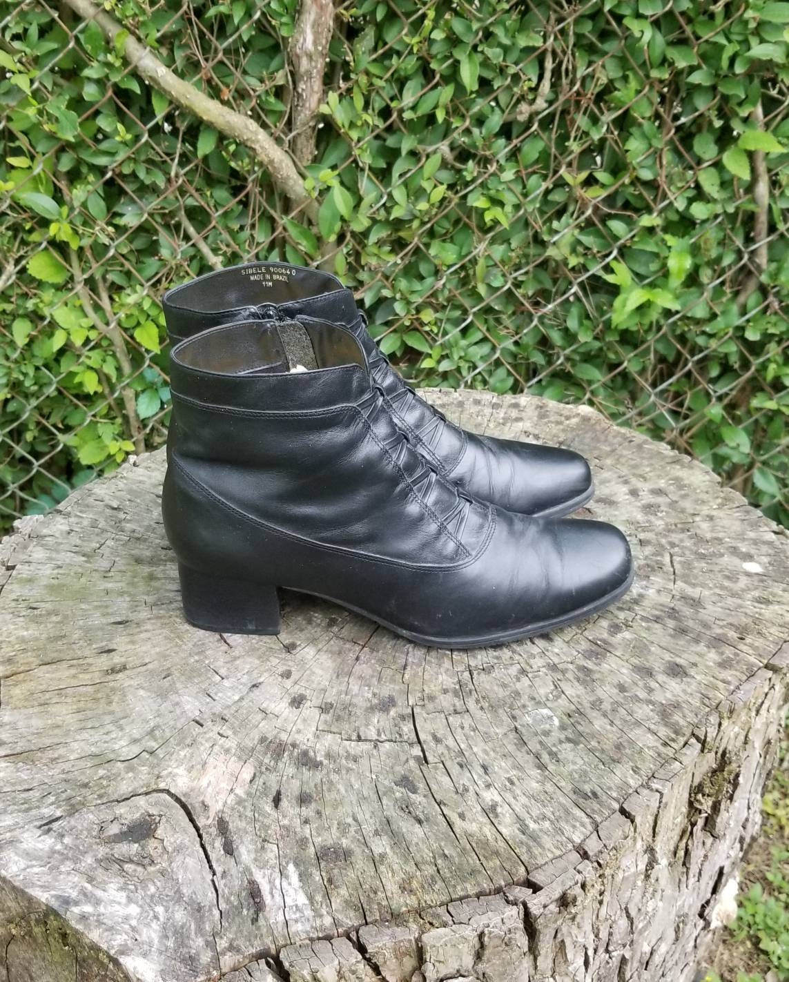Size 11 M Vintage Ankle Boots By London Fog/London Fog Sibele | Etsy