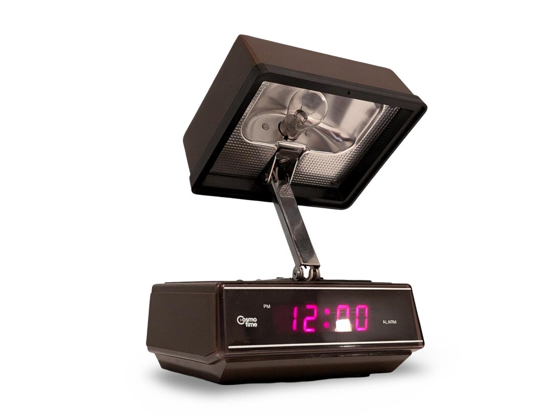 Vintage Cosmo Time Digital LED Alarm Clock Desk Lamp Mod Design With ...