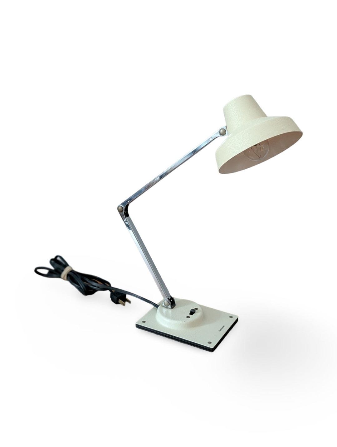 Vintage White Mid-century Modern Tensor Desk Lamp With Articulating ...
