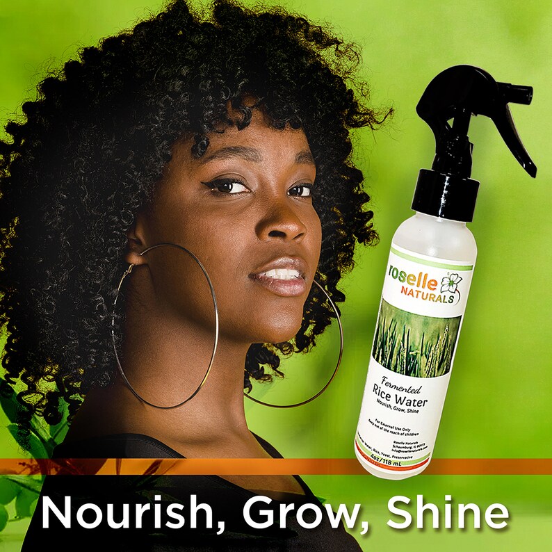 Fermented Rice Water Spray Hair Growth Formula Scalp and Hair - Etsy