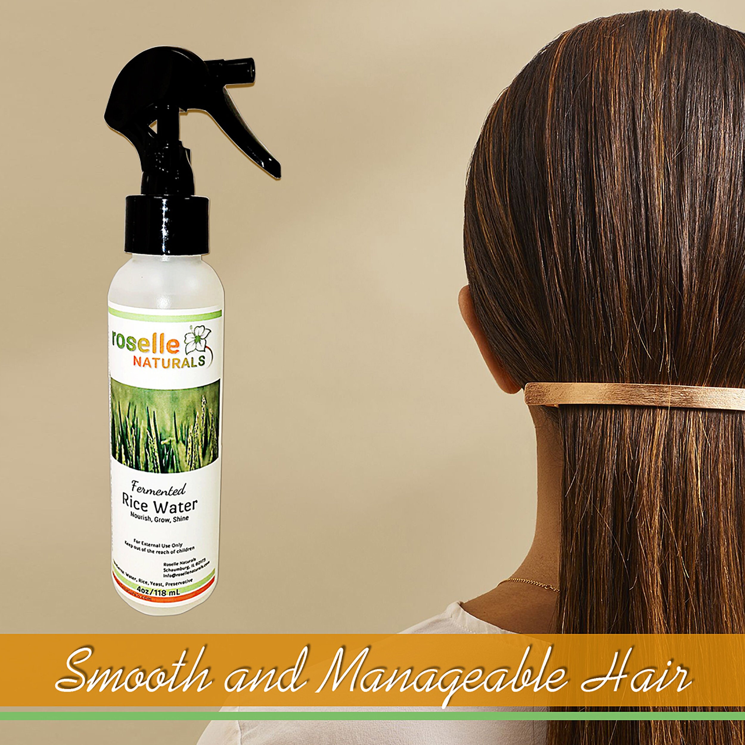 Fermented Rice Water Spray Hair Growth Formula Scalp and Hair - Etsy Canada