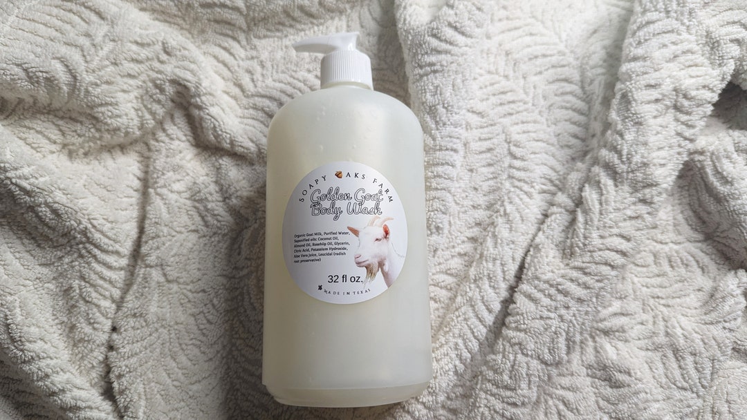 Golden Goat Milk Body Wash - Etsy