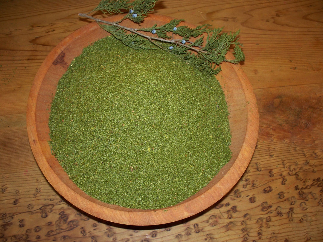 Organic Eastern Red Cedar Needle Powder - Hand Harvested (8 Oz) - Etsy