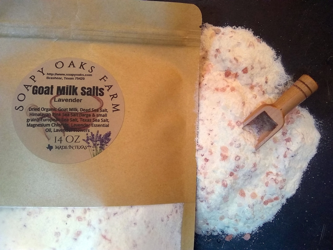 Goat Milk Bath Salts 2# - Etsy
