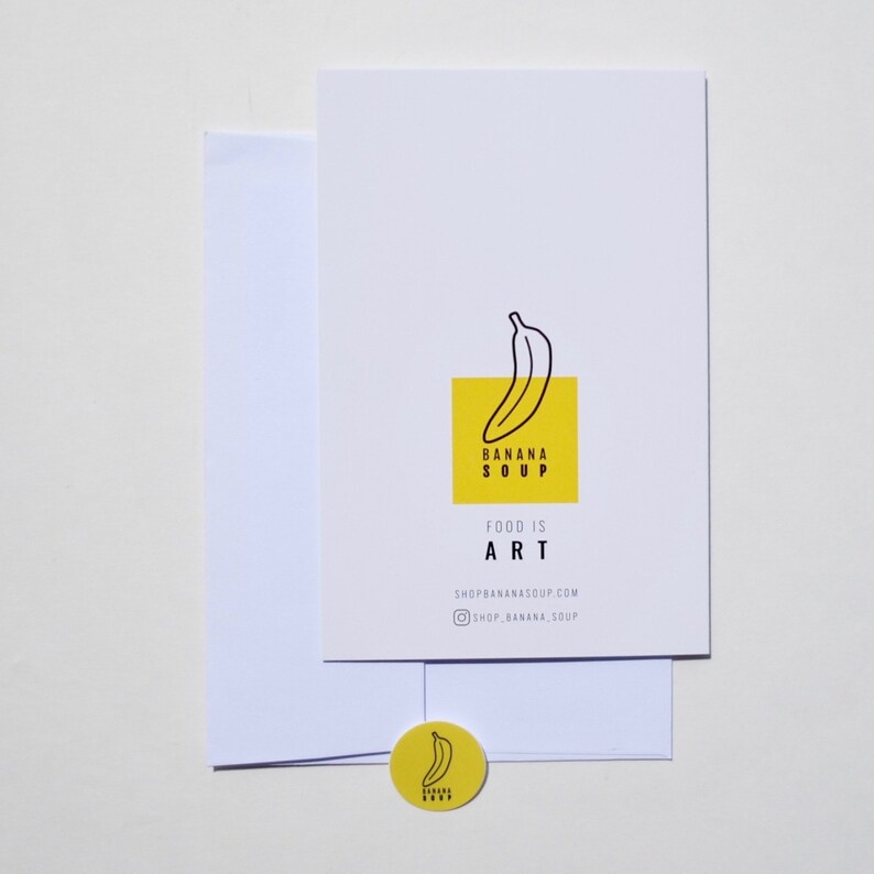 Lets Never Split Card Banana Split Greeting Card Cute - Etsy