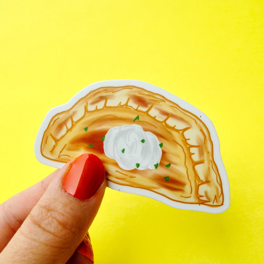 3 Pierogi Sticker - Etsy