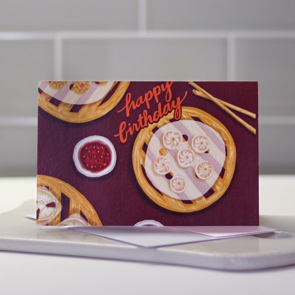 Dim Sum Card - Etsy
