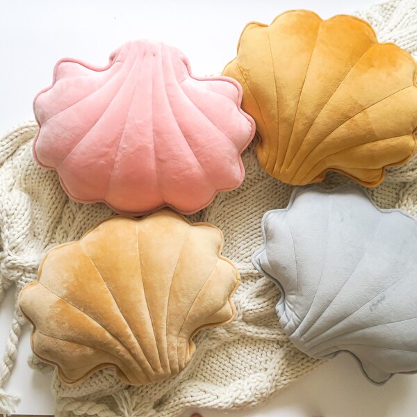 Shell Pillow - Etsy