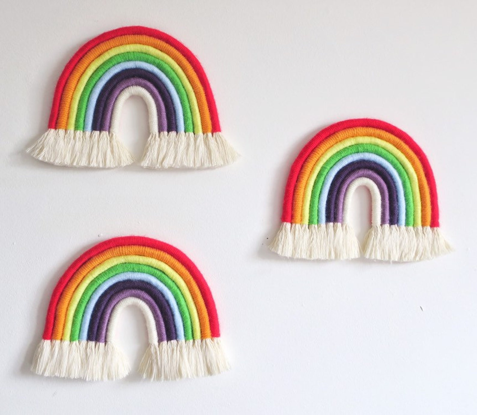 Traditional Rainbow Wall Hanging Basic Rainbow Custom Kid - Etsy UK