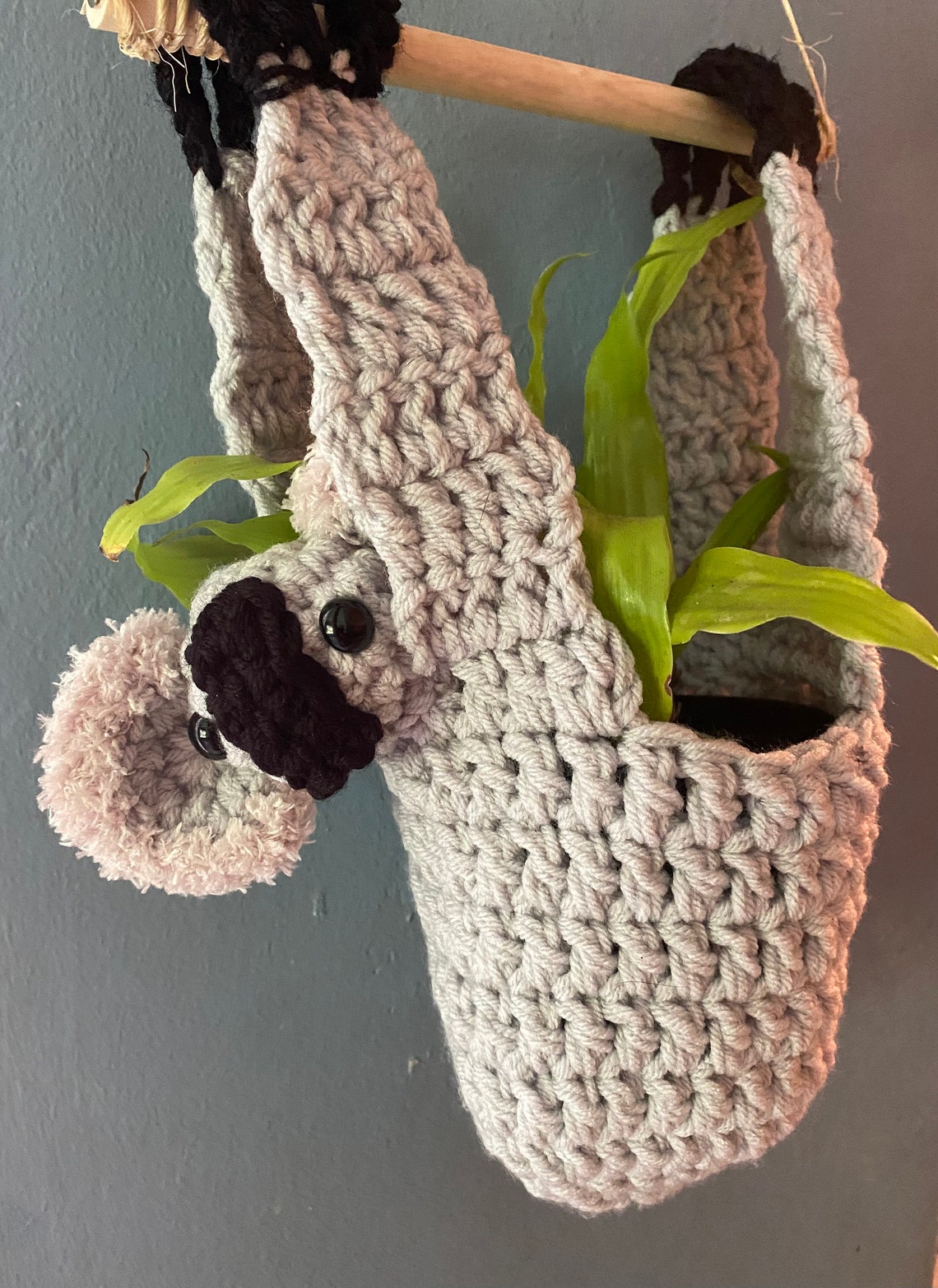 PATTERN ONLY Crochet Hanging Koala Planter - Etsy