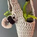 PATTERN ONLY Crochet Hanging Sloth Planter - Etsy