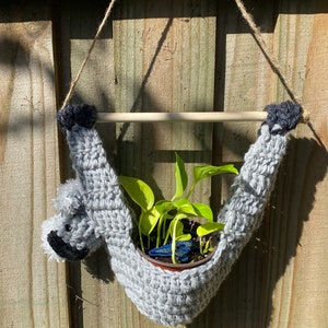 Handmade Hanging Koala Planter - Etsy