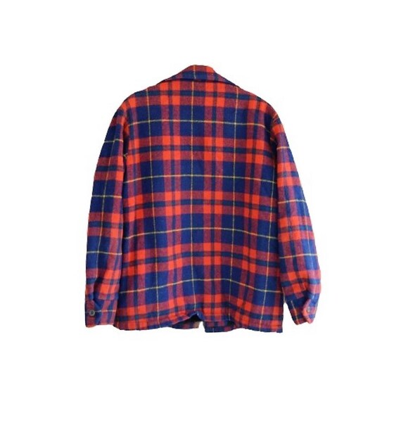 Rare HTF Vintage 1960s McGregor Flannel Plaid Fleece … - Gem