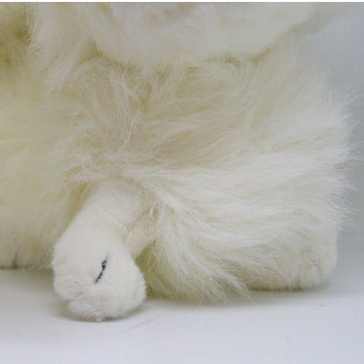 HTF Rugrats Angelica Cat Fluffy Plush 1997 White Rare Nickelodeon ...