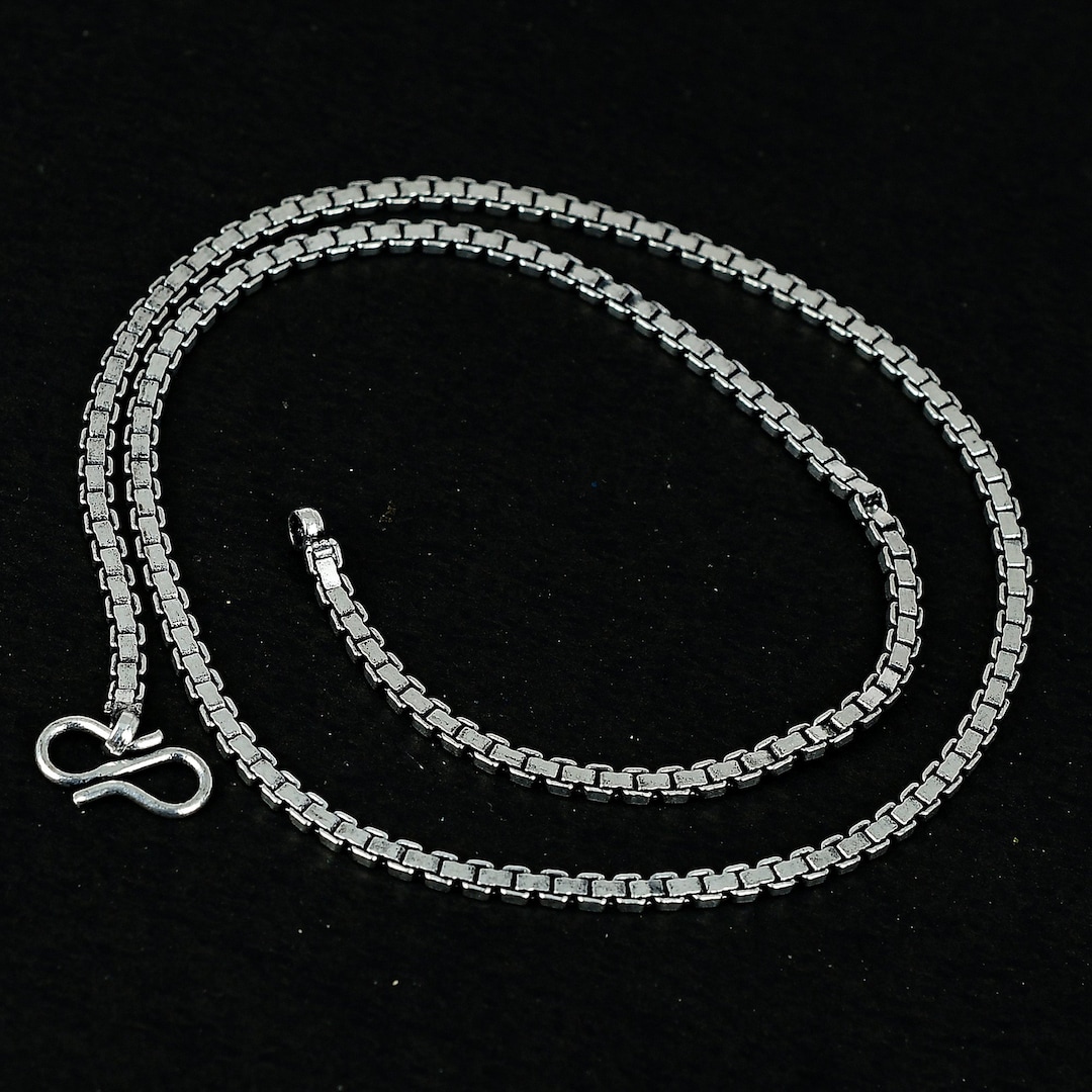 Silver Chain Silver Chain Jewelry 925 Sterling Silver Chain Handmade ...