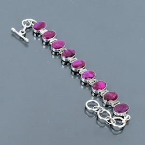 Ruby Bracelet - Etsy