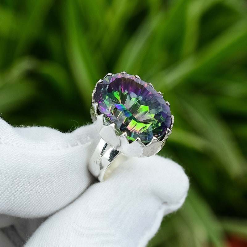 Rainbow Mystic Topaz - Etsy