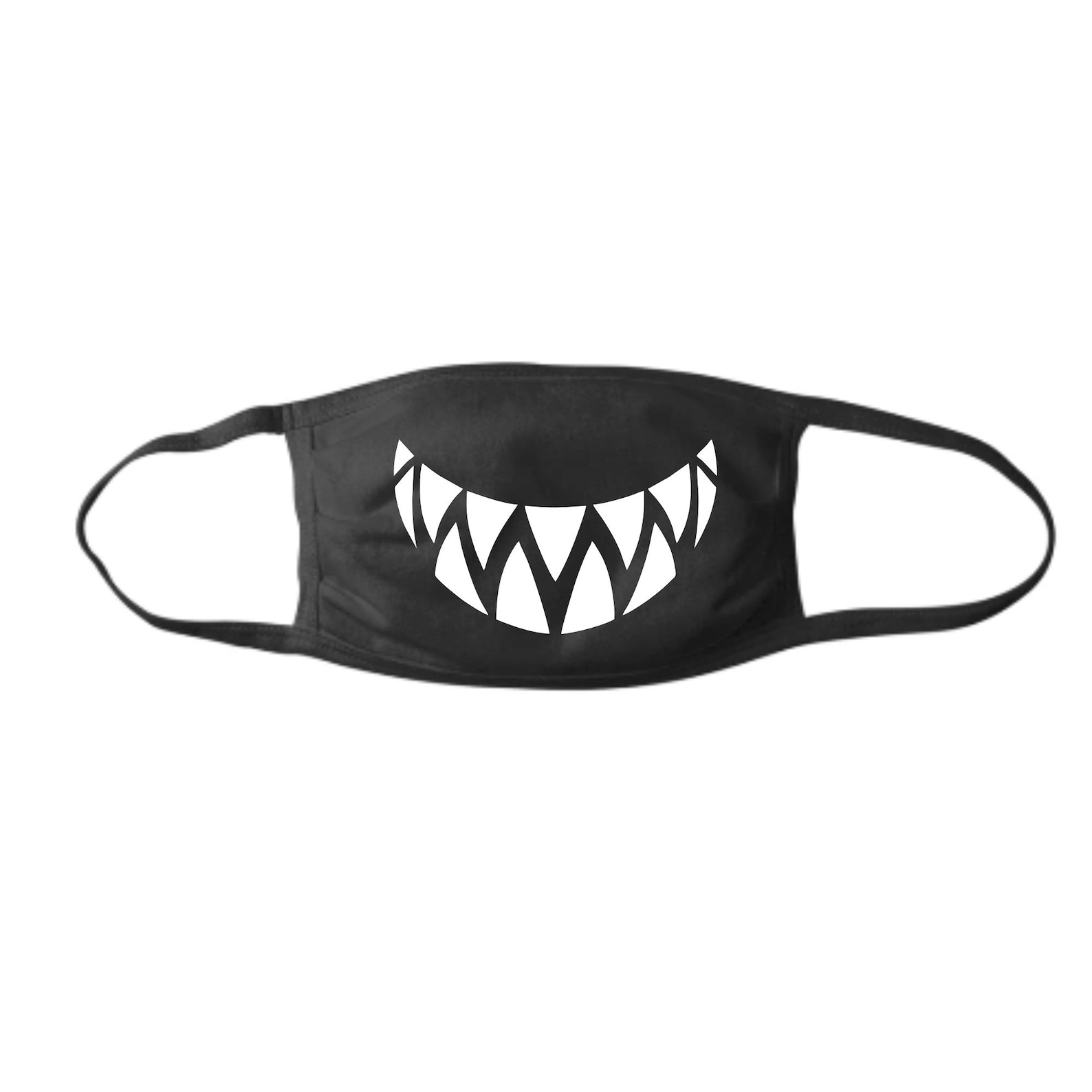 Sharp Teeth Face Mask, Face Covering, Mask, Funny Mask, Funny Face ...