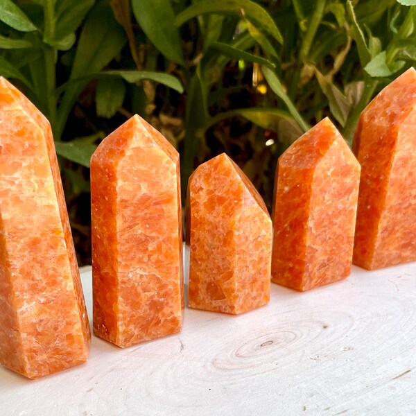 Orange Calcite Stones - Etsy