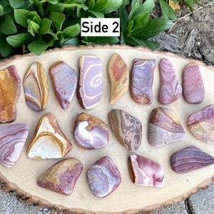 NEVADA WONDERSTONE SLAB Tumble, Choice, Polished, Rhyolite Jasper Rock ...