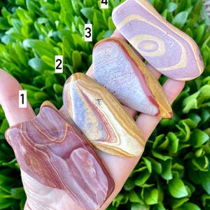 NEVADA WONDERSTONE SLAB Tumble, Choice, Polished, Rhyolite Jasper Rock ...