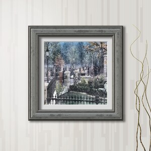 Cherry Tree Lane Park Illustration Art Print. Wall Art. Poster Print, 3 ...