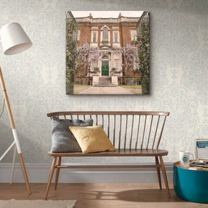 Bridgerton Street, Madame Delacroix Modiste Canvas Wrap. Wall Art ...