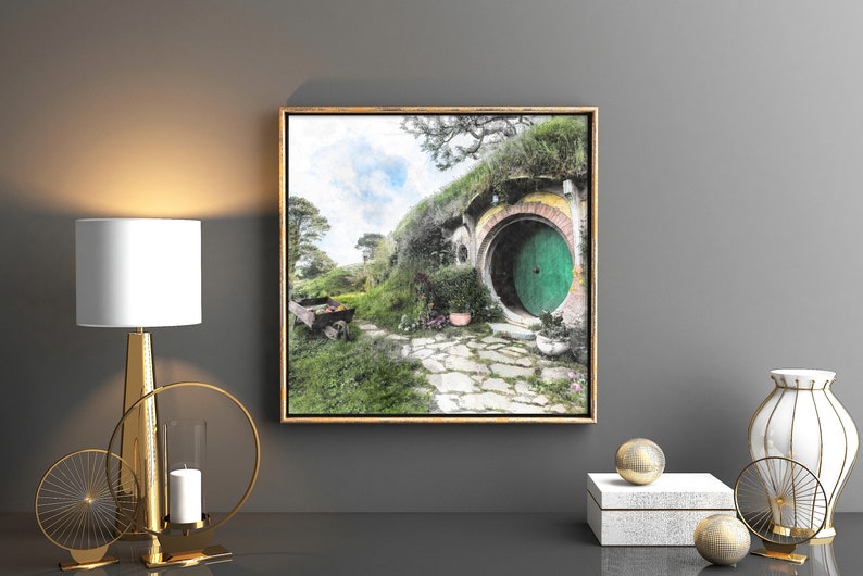 Hobbit House Illustration Art Print. Wall Art. Poster Print 3 - Etsy