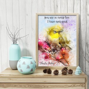 You Are in Every Line I Have Ever Read DIGITAL DOWNLOAD. Printable ...