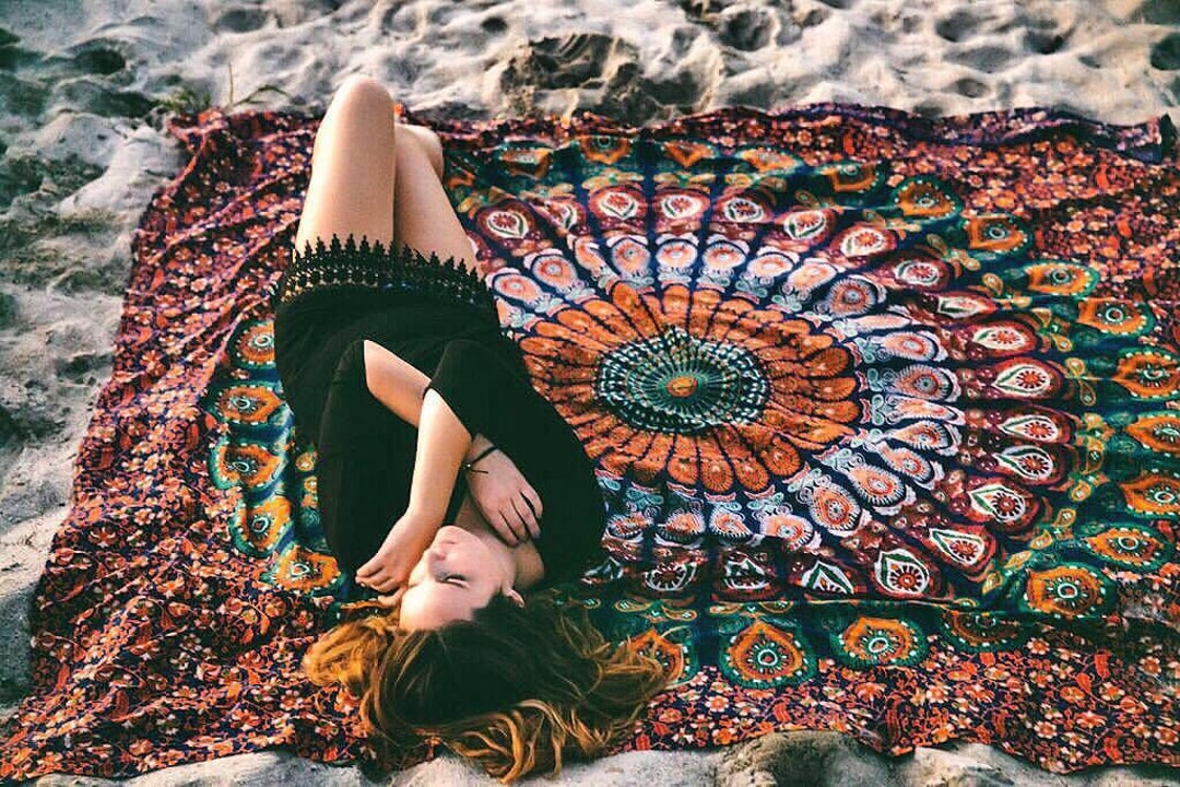 Indische Mandala Decke Tagesdecke Tagesdecke Hippie Boho Wandbehang ...