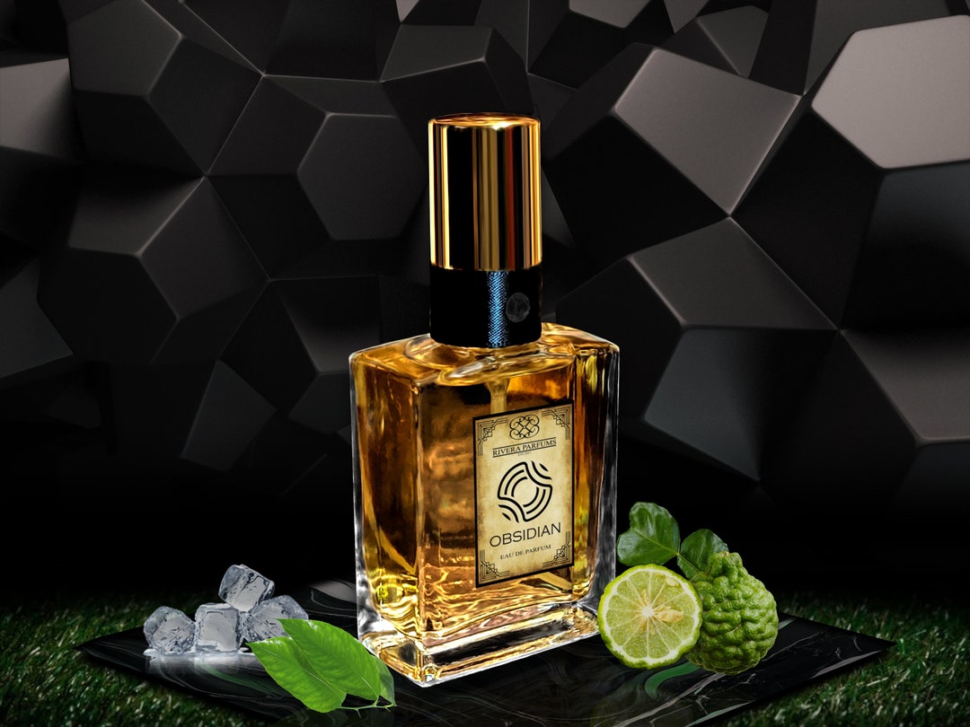 OBSIDIAN (fresh Woody Floral Musk Fragrance for Men) - Etsy