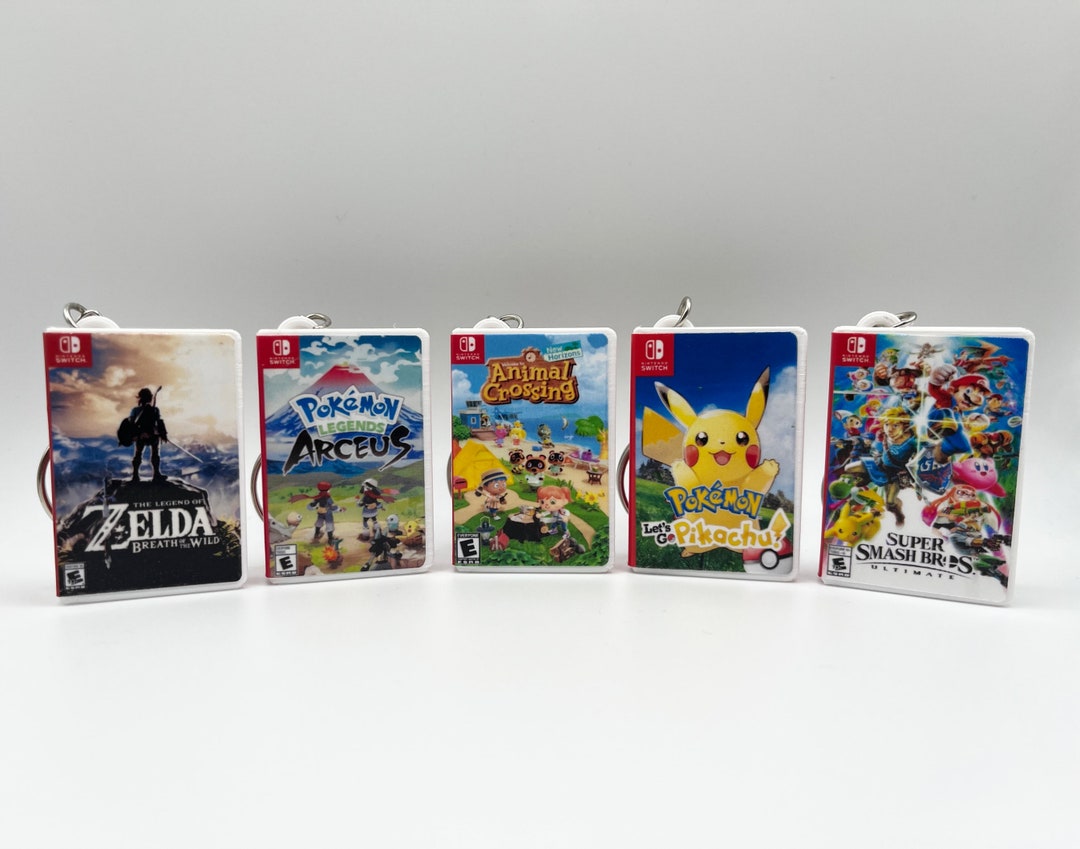 Nintendo Switch/switch 2 Game Mini Single Case Keychains - Etsy