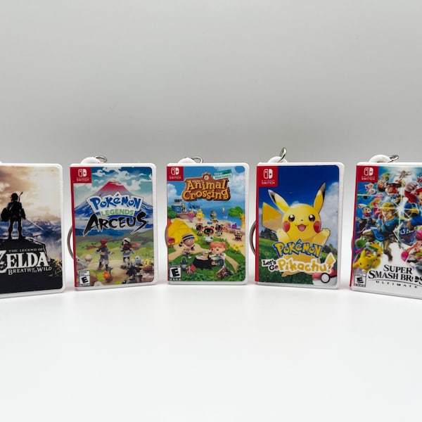 Mini Nintendo Keychain - Etsy
