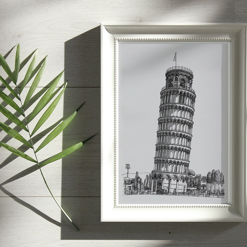 Pisa Tower - Etsy