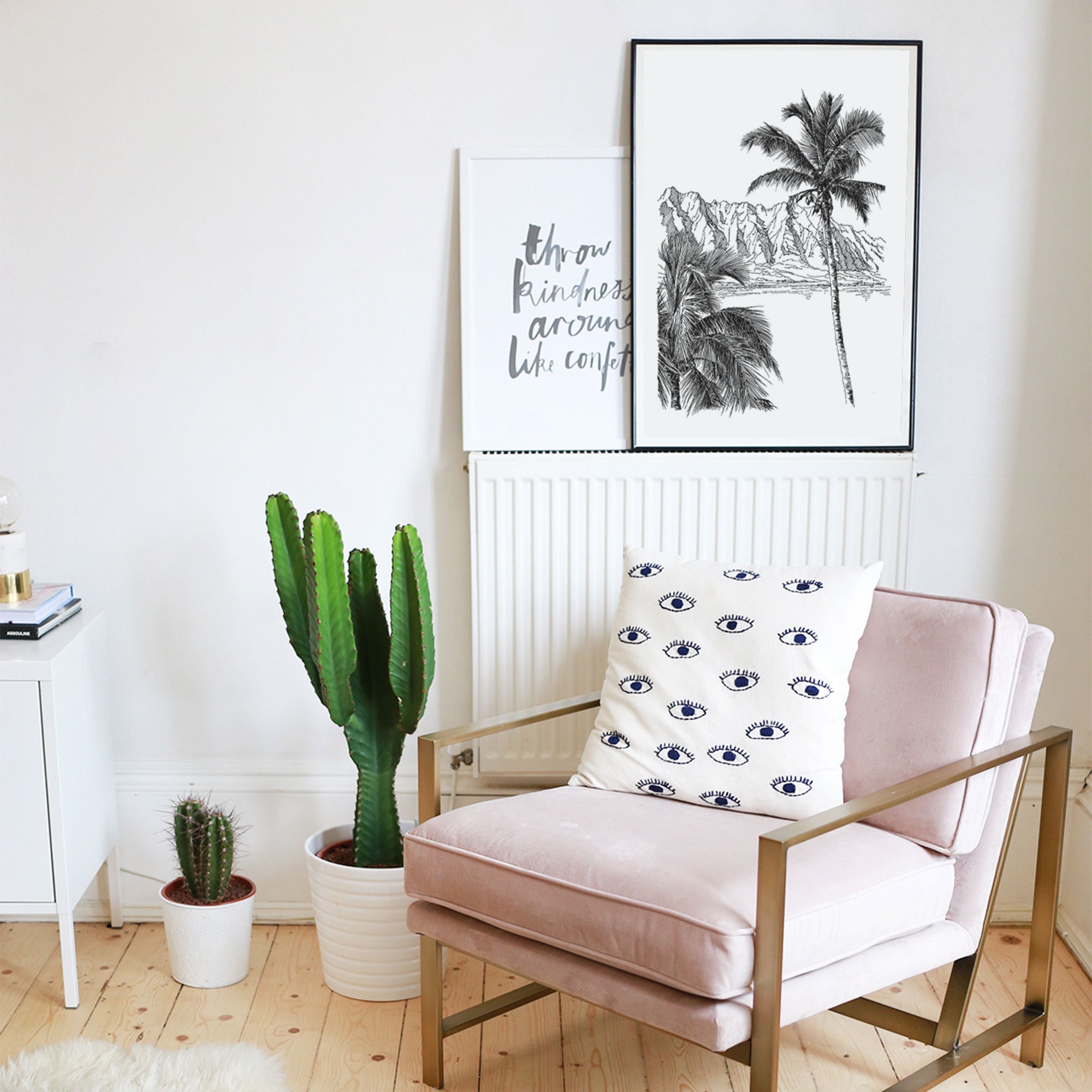 Hawaii Wall Art, Original Drawing, Hawaii Maui Beach Themed Decor ...