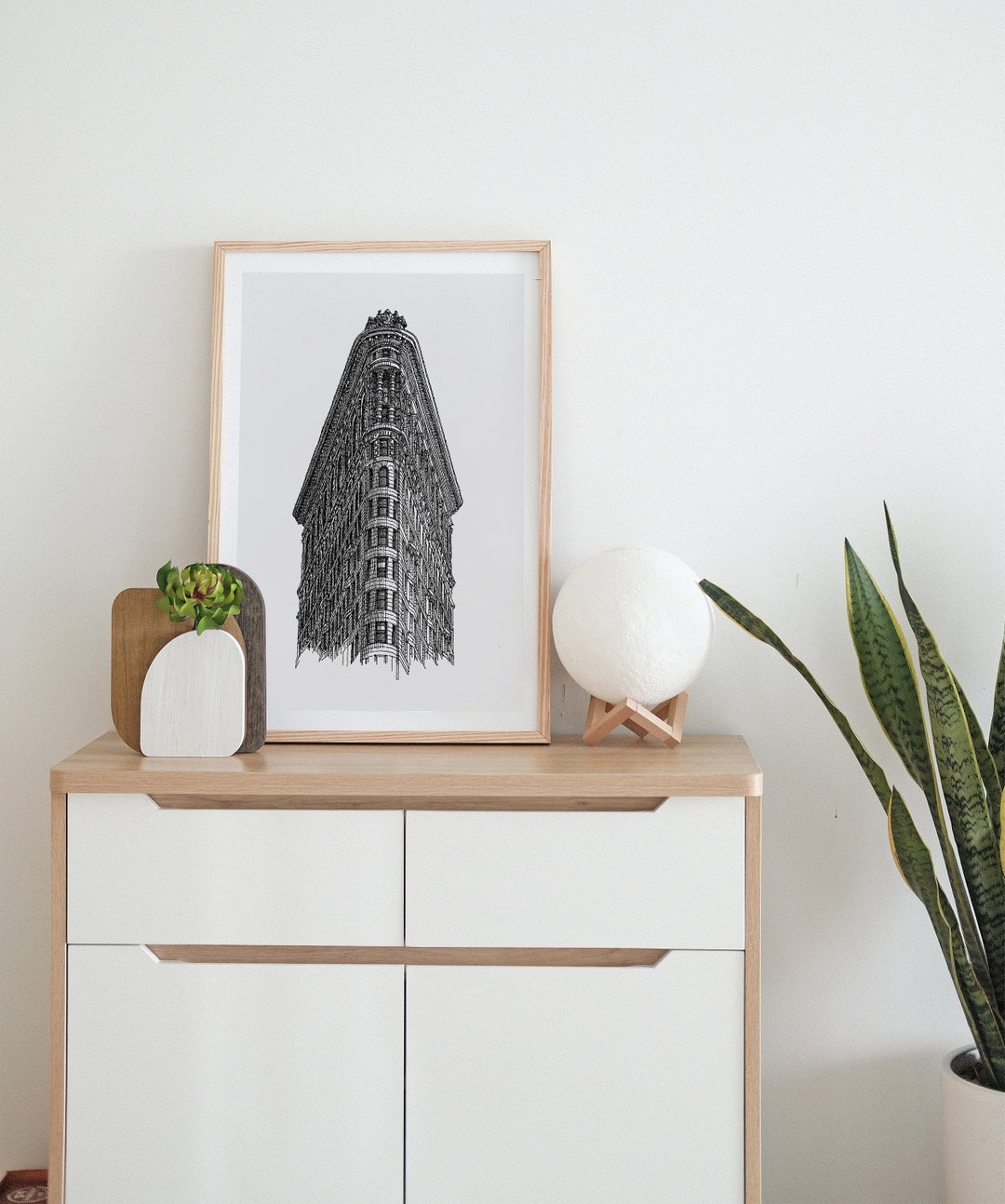 Flatiron Building Art, Unique Architecture Print, New York City Wall ...