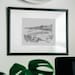 Maui Black Sand Beach Original Drawing, Hawaii Maui Beach Themed Decor ...