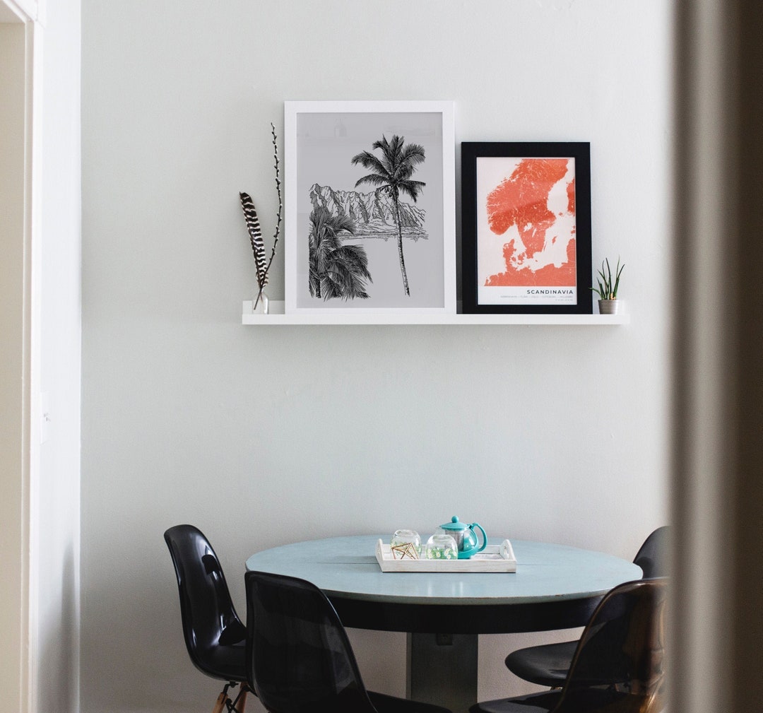 Hawaii Wall Art, Original Drawing, Hawaii Maui Beach Themed Decor ...