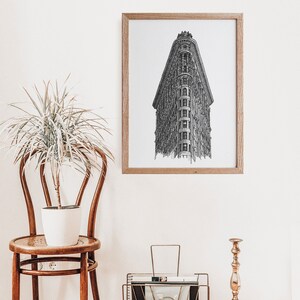 Flatiron Building Art, Unique Architecture Print, New York City Wall ...