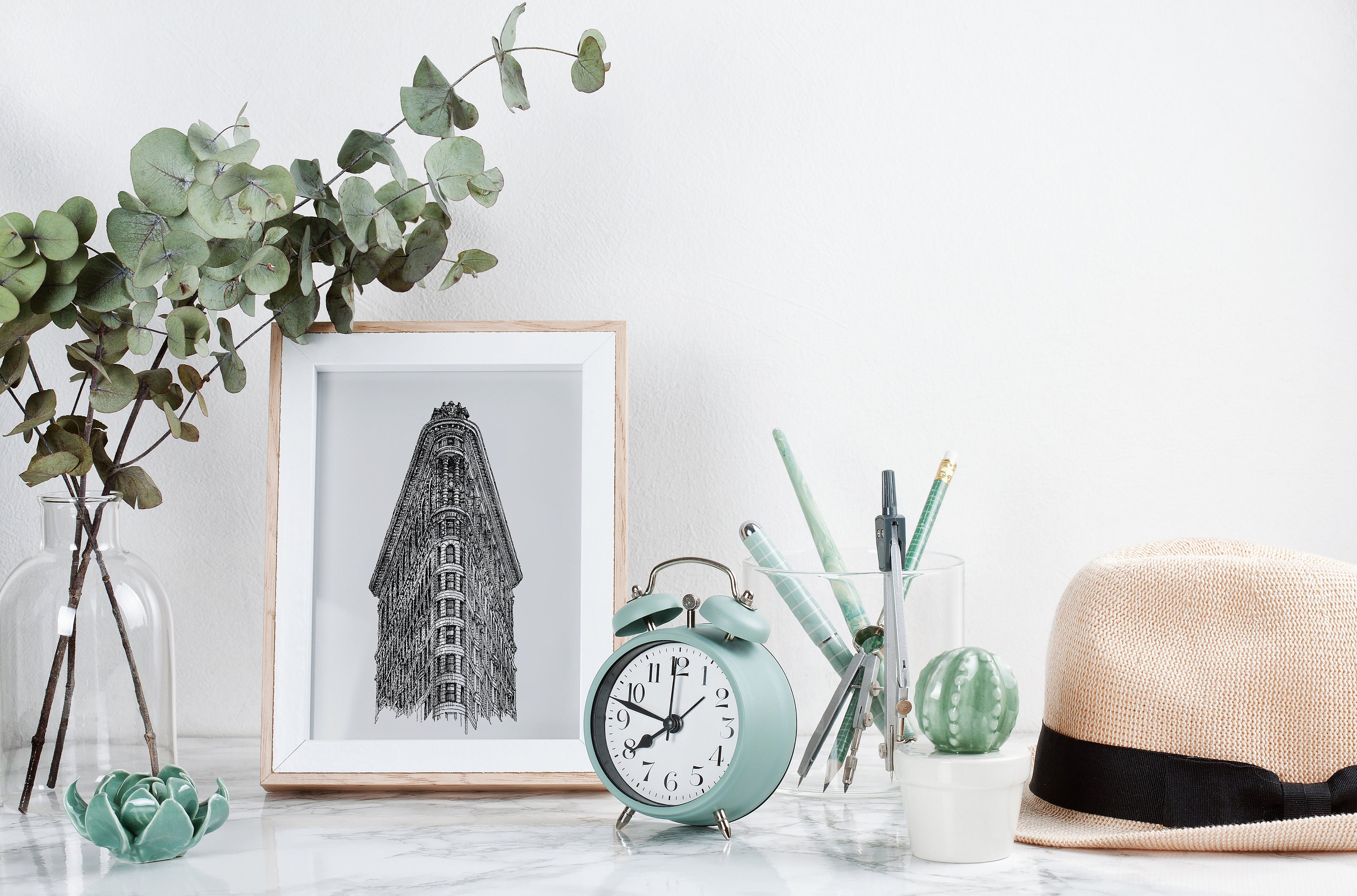 Flatiron Building Art Unique Architecture Print New York - Etsy