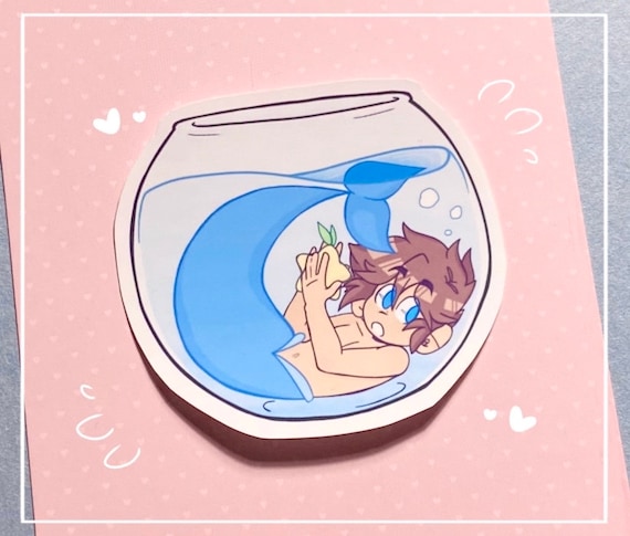 Mermaid Sora Kingdom Hearts Sticker | Etsy