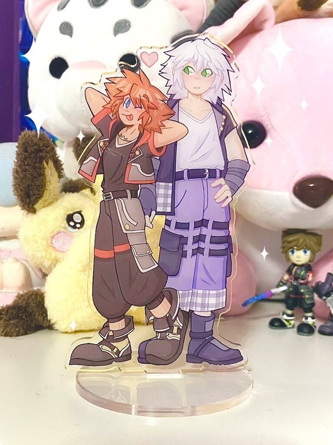 Sora + Riku Kingdom Hearts Acrylic Standee - Etsy