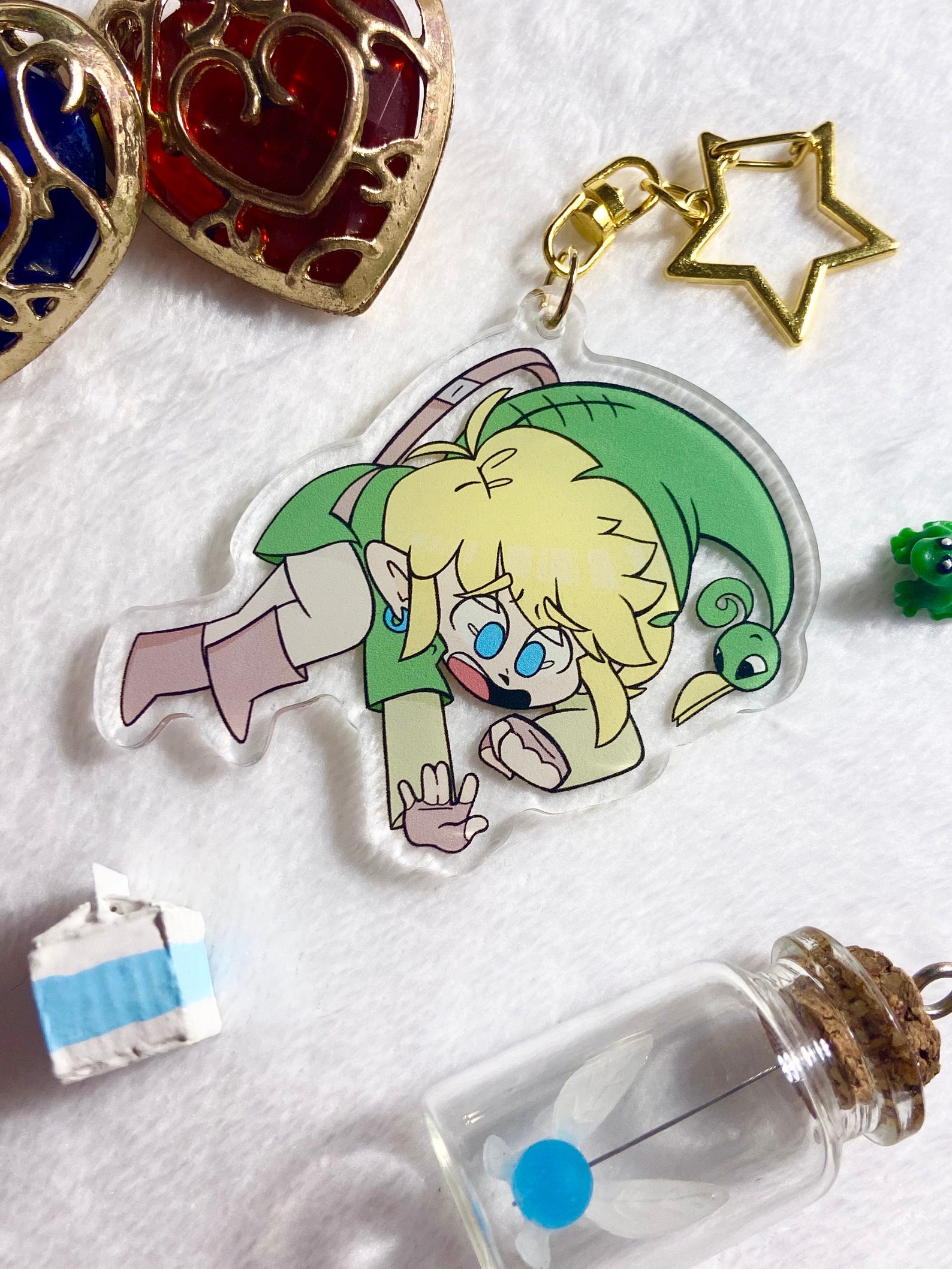 Minsh Cap Link LOZ Acrylic Keychain - Etsy