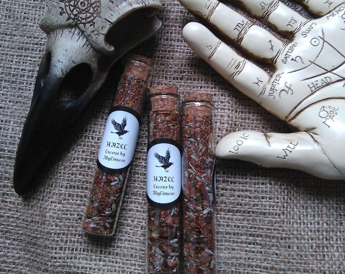 HAZEL NATURAL INCENSE, Natural Resin, Witch Incense, for Magic Ritual ...