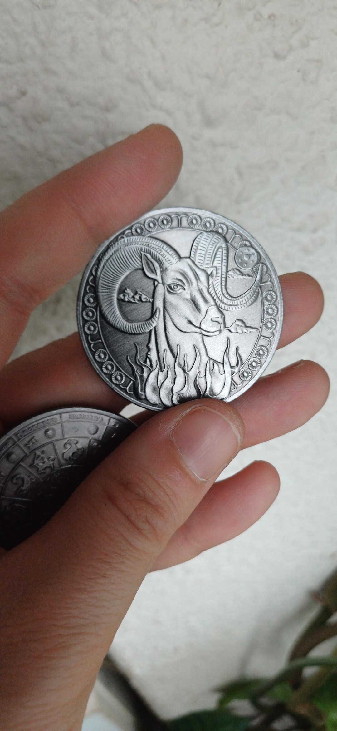 LUCKY COIN, Aries Astrological Sign Coin, Destiny Coin, Commemorative ...