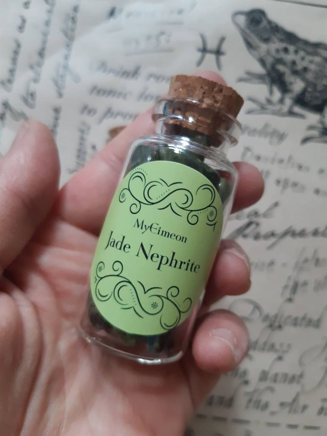 MINERALS FLASK, Mineral Vials for Ritual, Apothecary Vial, Vial for ...