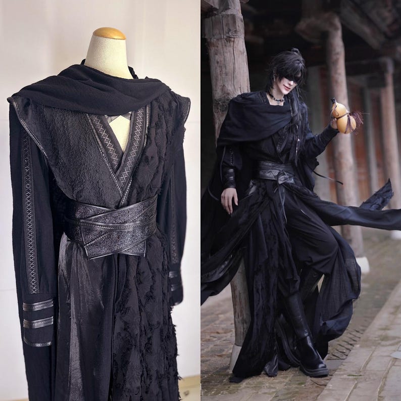 READY TO SHIP Hei Yanjing Cosplay Grave Robbers Chronicles Daomu Biji X ...