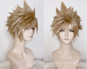 Cloud Strife Final Fantasy 7 Cosplay Spiky Wig - Etsy