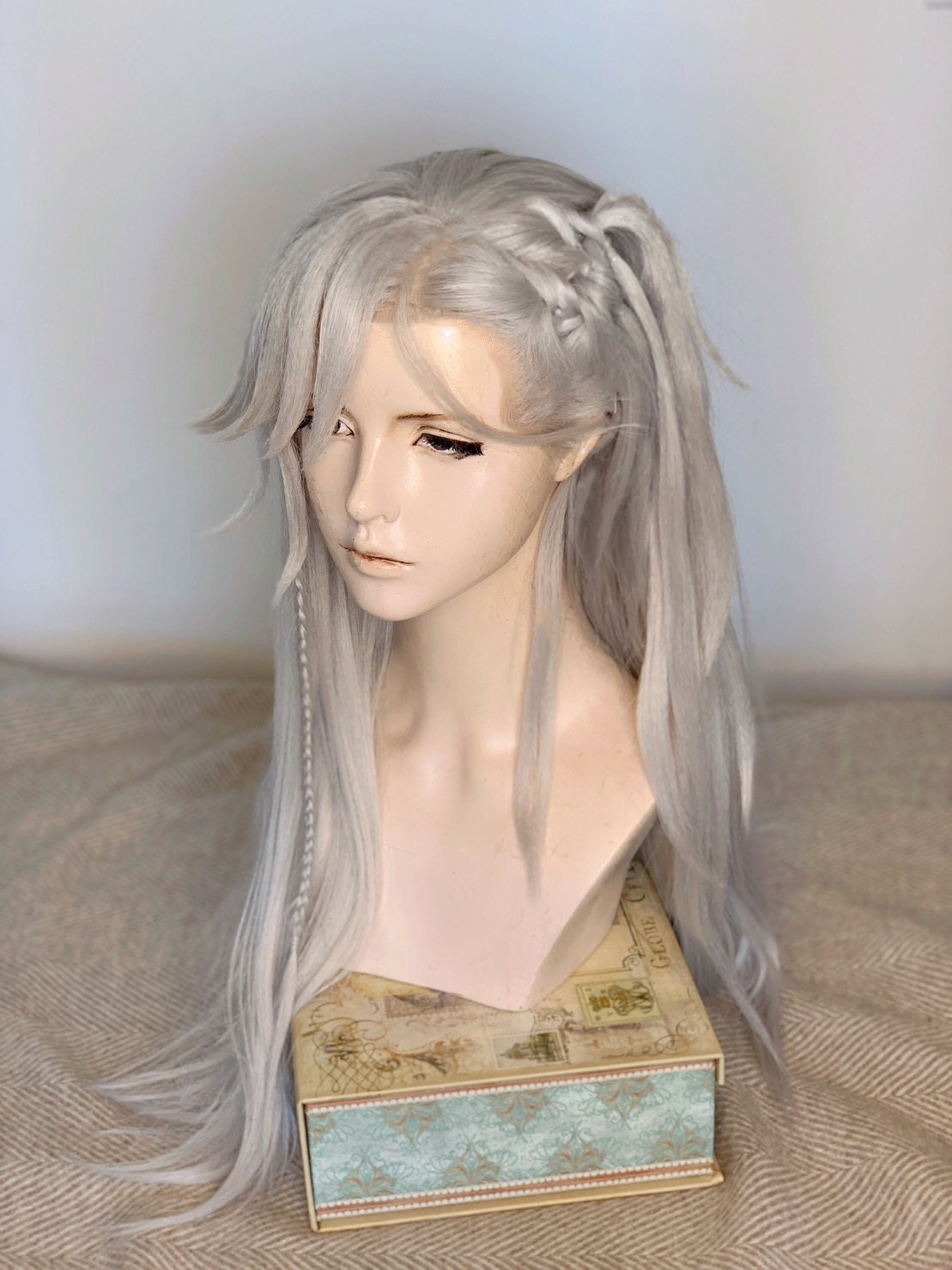 Undertaker Cosplay Wig, Side Braid Version - Etsy Canada